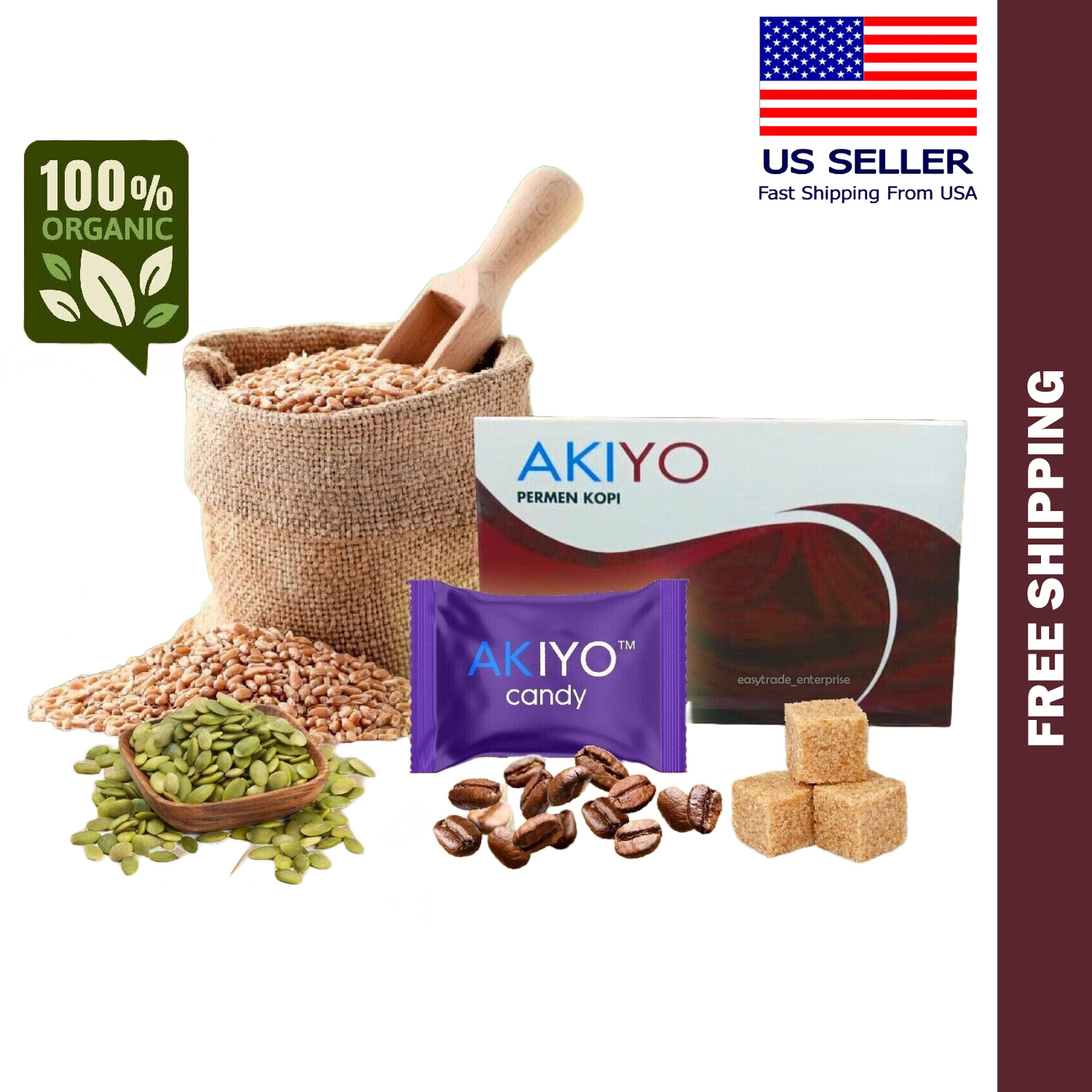 AKIYO CANDY ORIGINAL HERB SUPPLEMENT RESTORING MEN INTIMACY STAMINA 2 ...