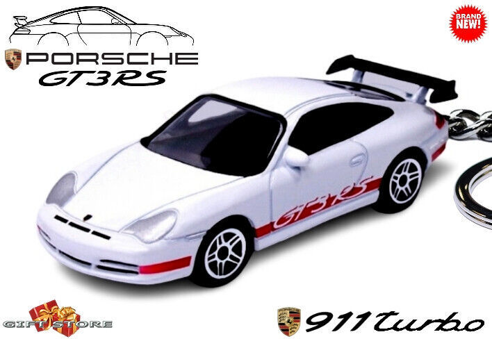 RARE KEYCHAIN PORSCHE 911 TURBO 996 GT3 RS CUSTOM Ltd Ed.NICE GIFT ...