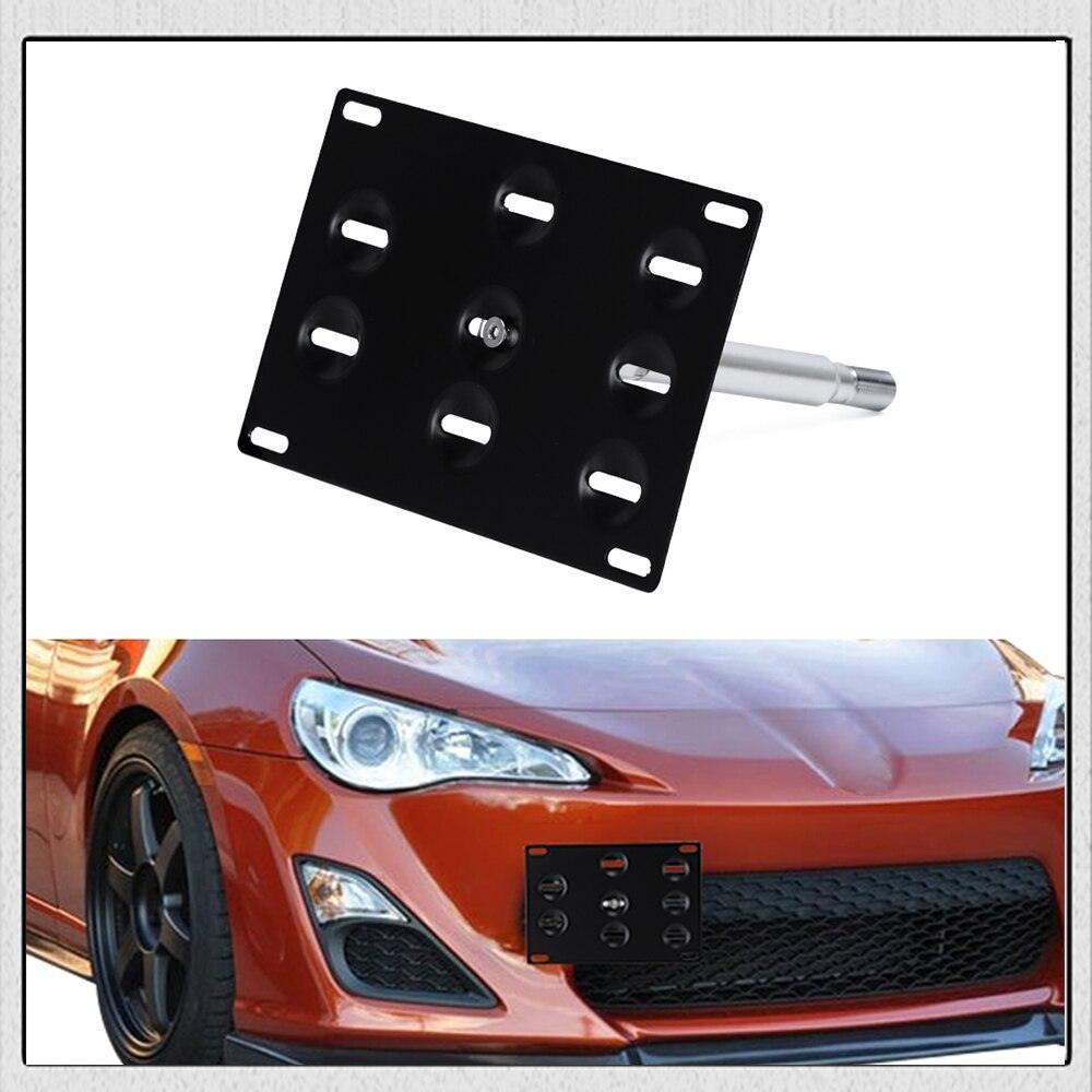 JDM Front Tow Hook License Plate Mount Bracket Holder For BMW Subaru ...