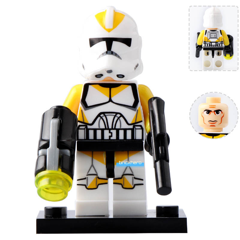 Yellow Utapau Clone Trooper Star Wars Lego Compatible Minifigure Brick ...