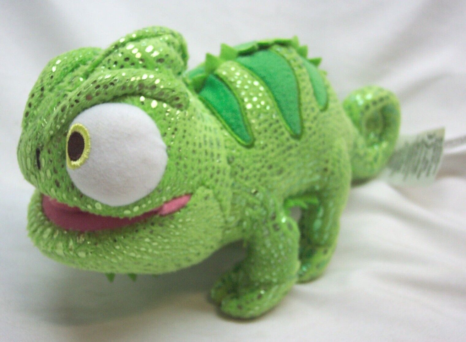 Walt Disney Store Tangled GREEN PASCAL CHAMELEON 8" PLUSH STUFFED ...