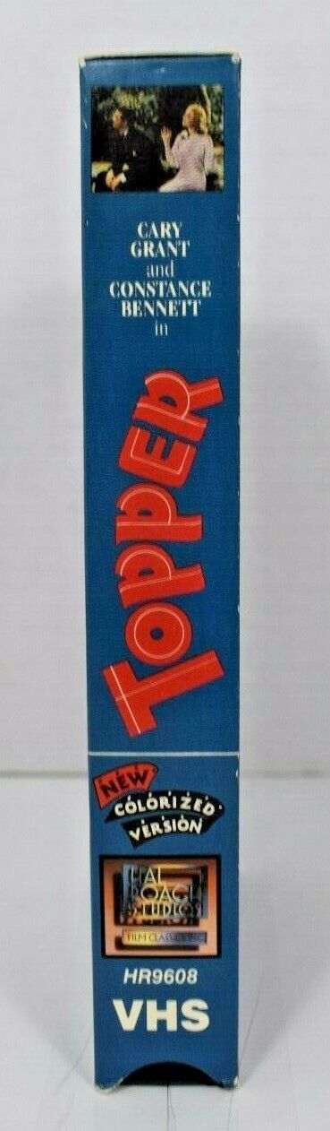 Topper (VHS, 1987) Colorized Version Cary Grant - VHS Tapes