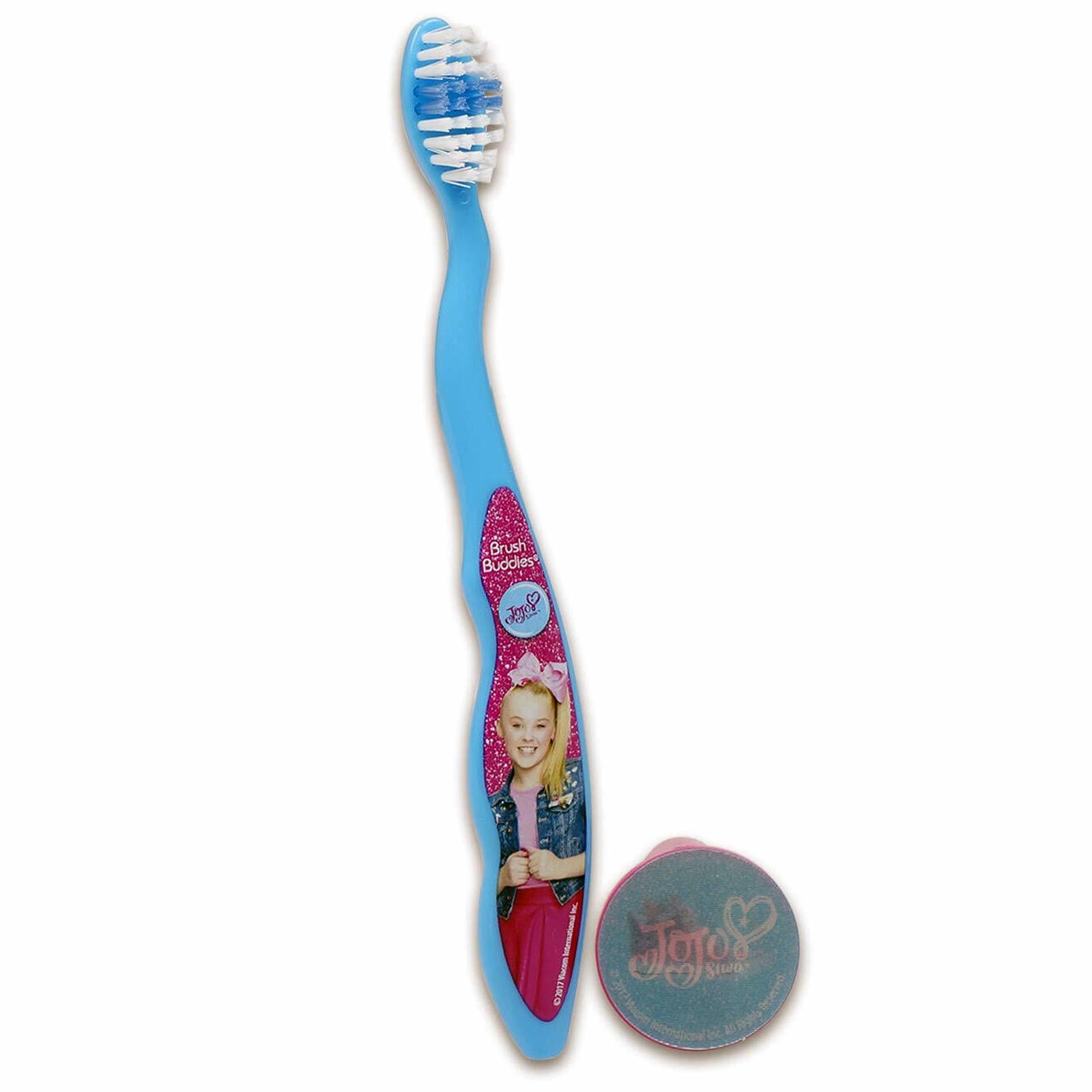 Brush Buddies JoJo Siwa Kids Manual Toothbrush with Cap Assorted Styles ...