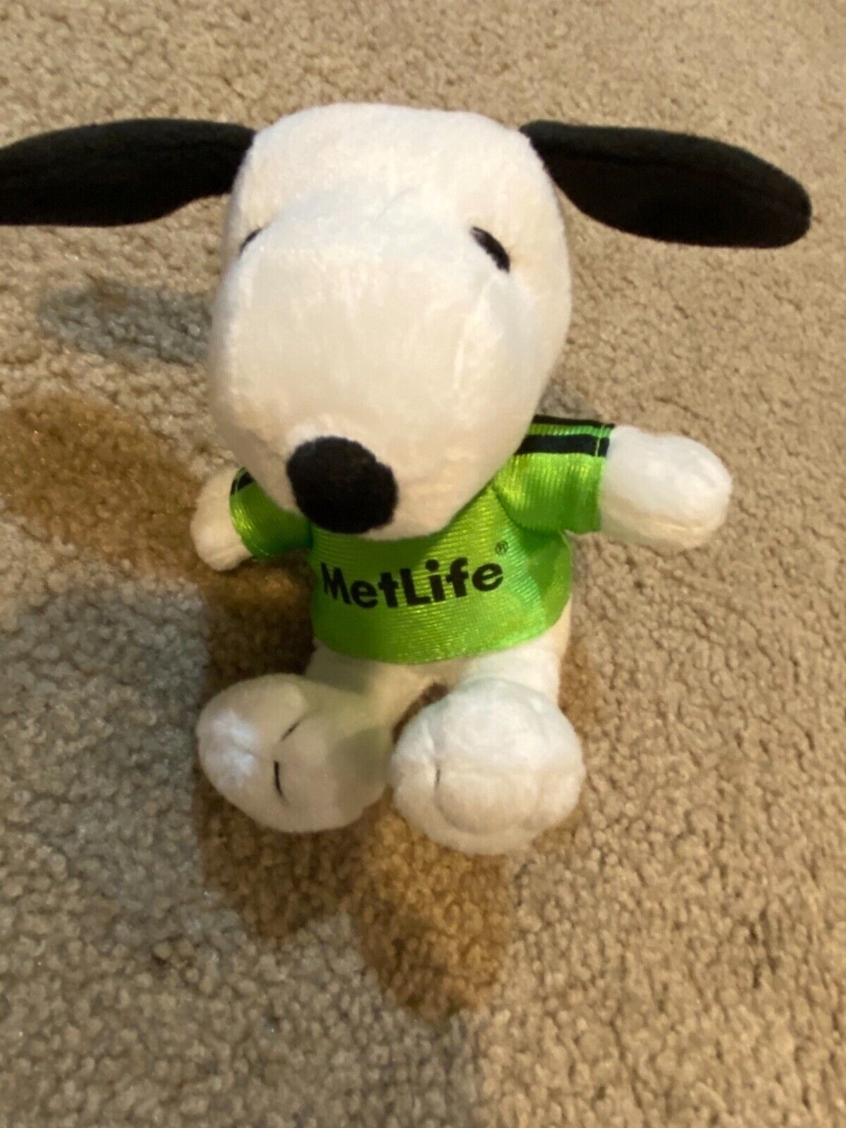 Peanuts Snoopy MetLife 6” Soccer Player Plush Stuffed Animal - Other