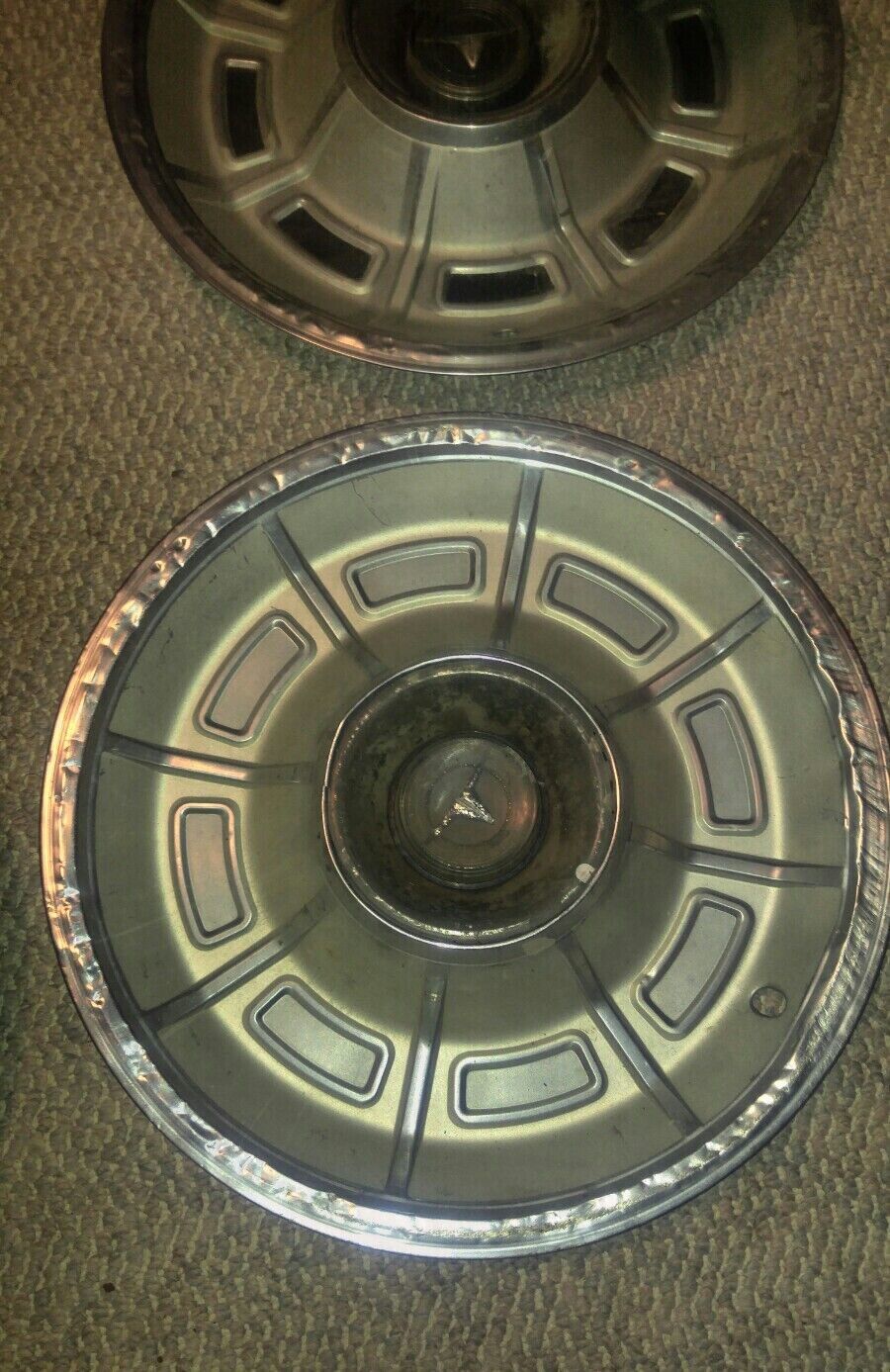 Vintage Full Set of Ford Maverick Hubcaps and 50 similar items
