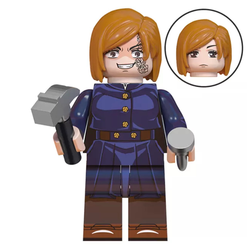 Nobara Kugisaki Building Minifigure Bricks US - LEGO (R) Minifigures