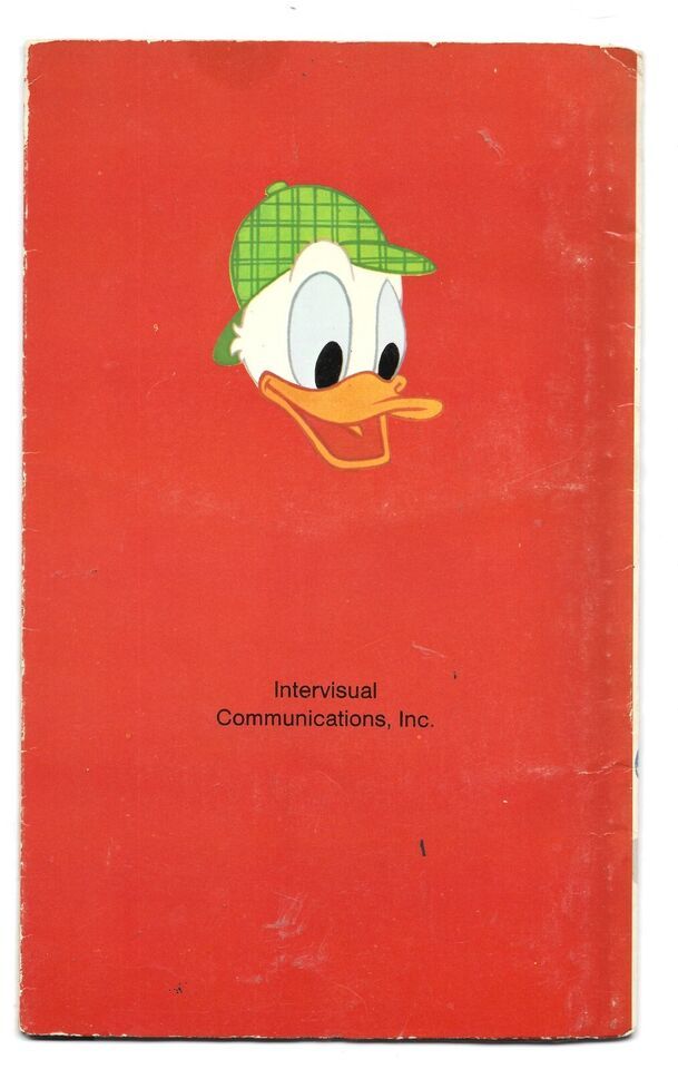 Vintage 1979 Walt Disney's Donald Duck Storybook Hero Mix & Match Book ...