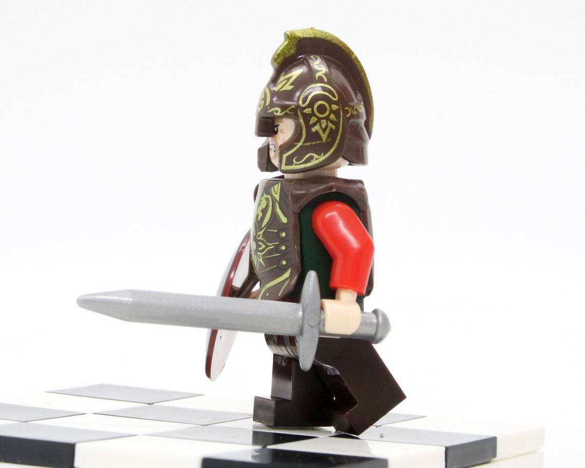 Lord of the Rings King of Rohan Theoden Minifigures Weapons Accessories ...