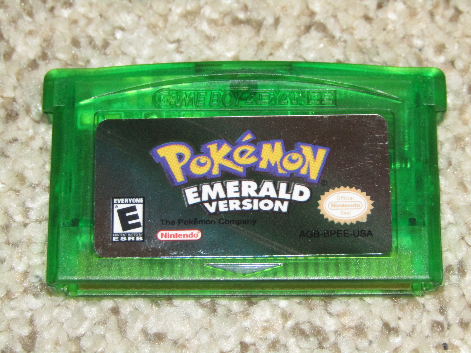 Pokemon Emerald GBA Gameboy Advance Video Game Cartridge Excellent ...