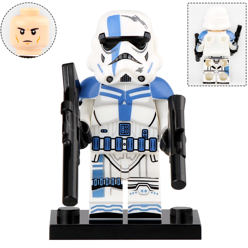 15pcs Star Wars 501st Legion Darth Vader Appo Rex Voca Clone trooper ...