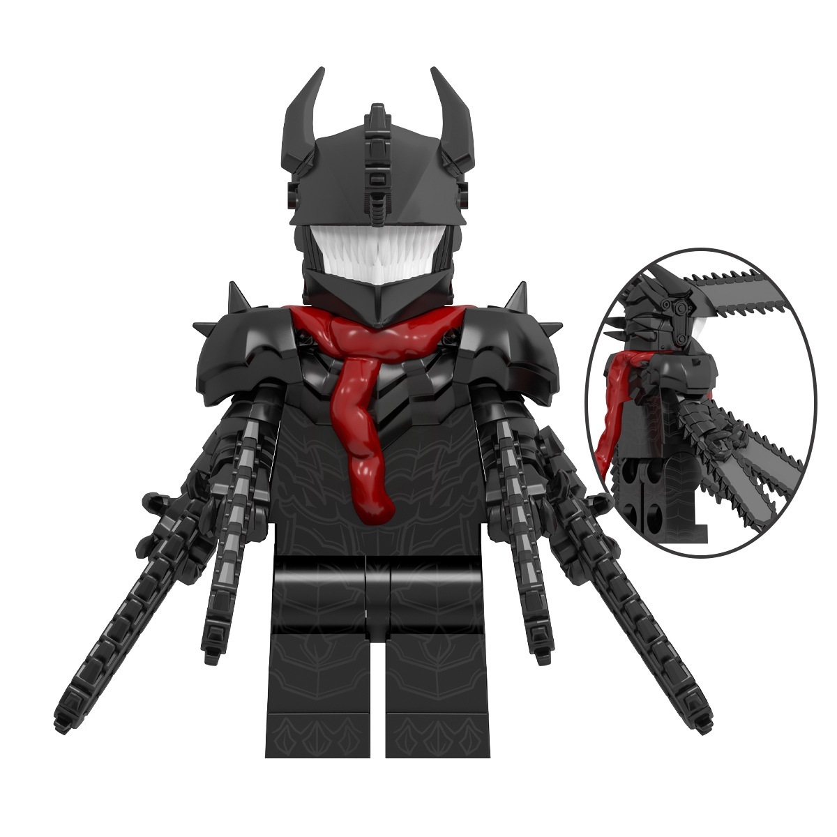 Chainsaw Devil Chainsaw Man Minifigures Weapons and Accessories ...