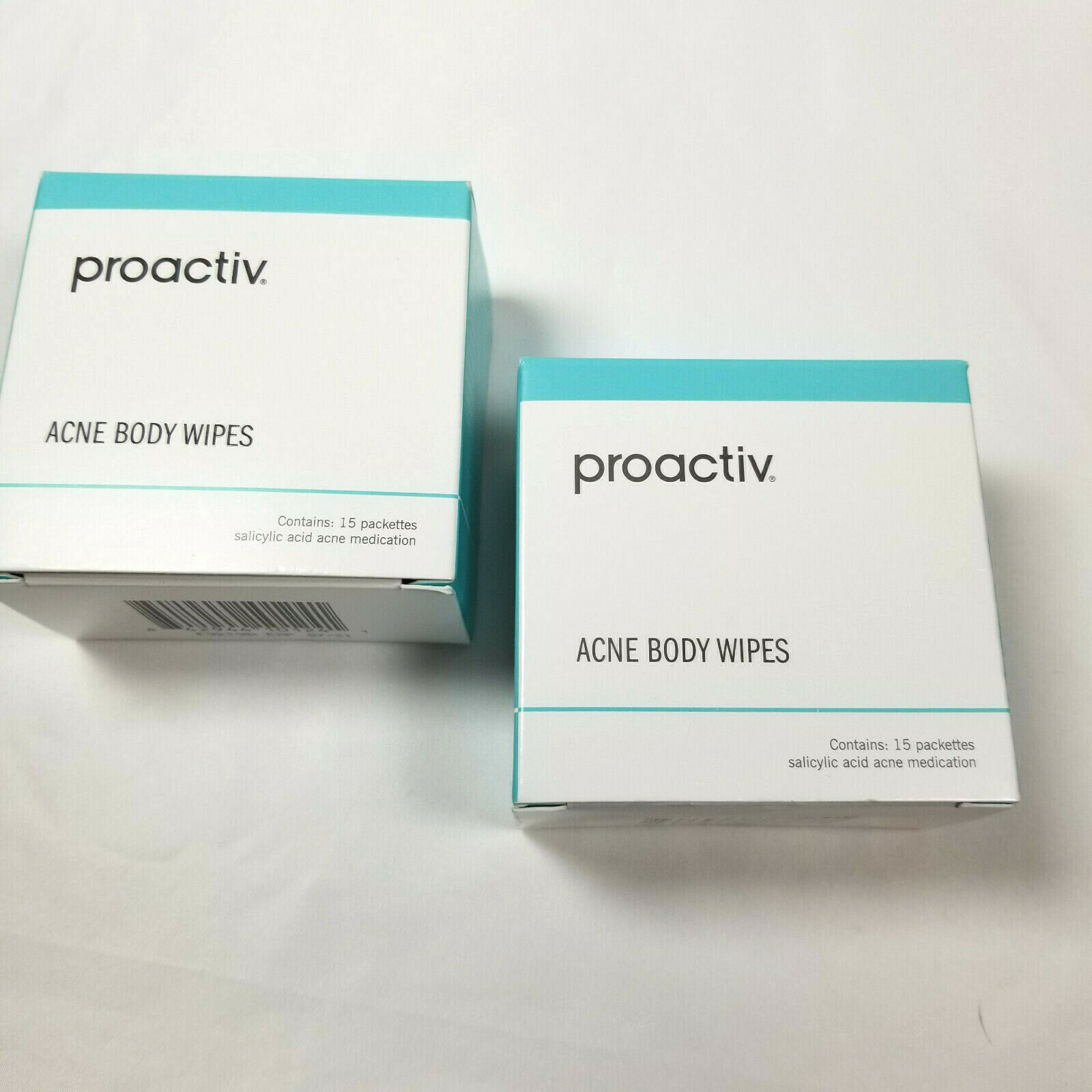 Proactiv Acne Body Wipes 2 Boxes Individually Sealed Packets - Total 30 ...