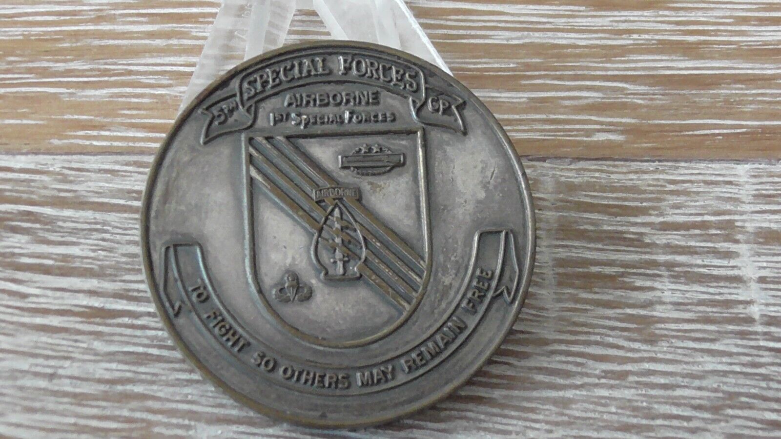 US Army 1st Special Forces Group 5th Special Forces Challenge Coin # ...