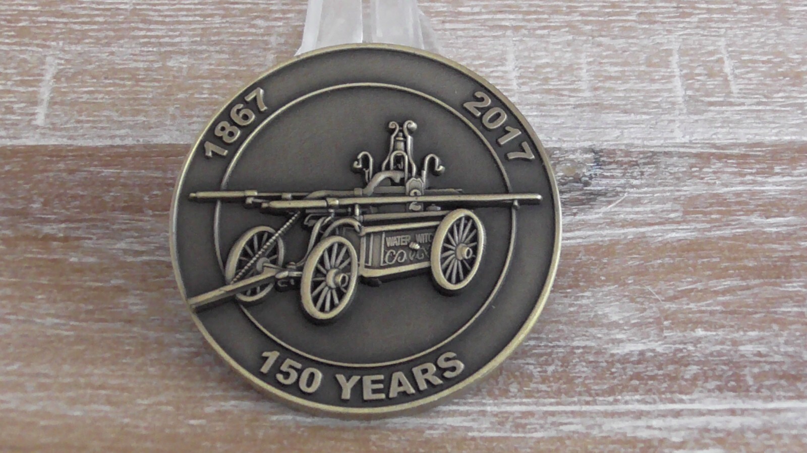 Vancouver Fire Department WA 150 Years 1867 - 2017 Challenge Coin #754X ...