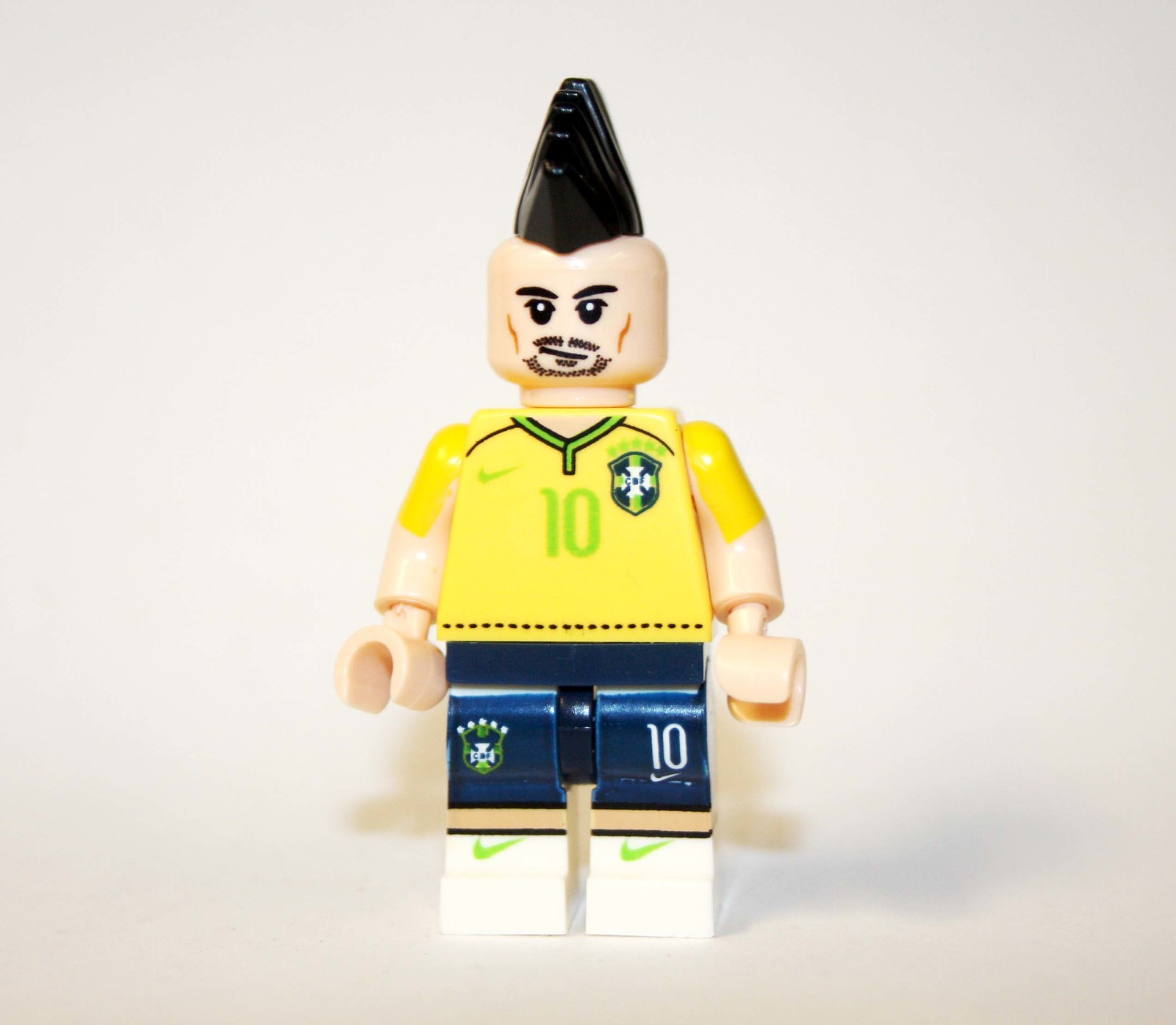 Neymar Brazilian Soccer Player Custom Minifigures - LEGO (R) Minifigures