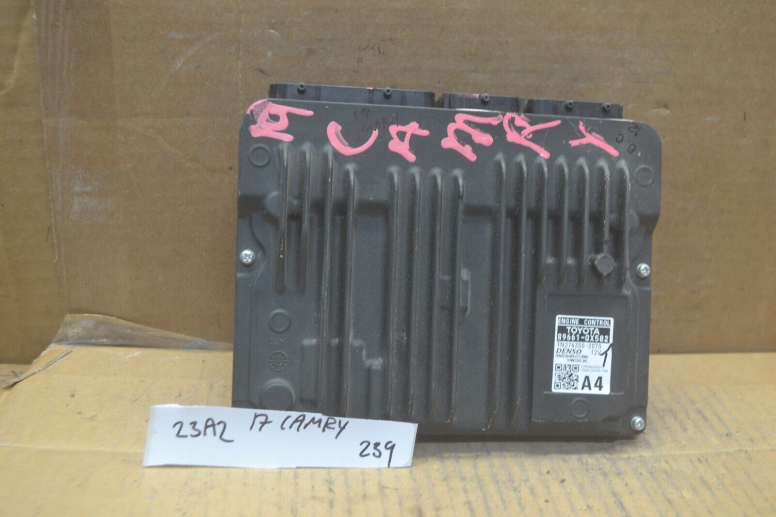 2019 Toyota Camry Engine Control Unit ECU 896610x582 Module 654-23B2 ...
