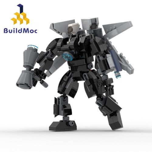 BuildMoc Upgraded Cameraman Robot Toilet Game Figure Model Building ...