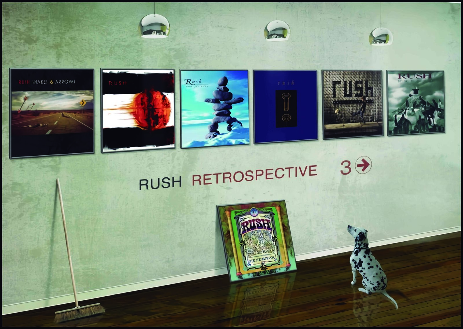 RUSH Retrospective FLAG CLOTH POSTER BANNER CD Progressive Rock - Posters