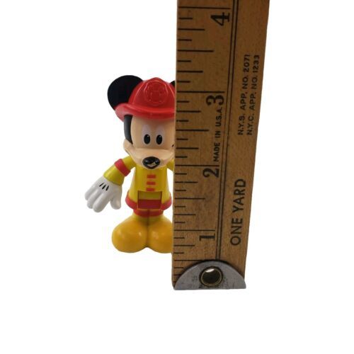 Disney Jr Mickey Mouse Clubhouse Firefighter Figure 3" - Mickey Mouse