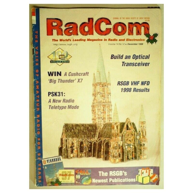 RadCom Magazine December 1998 mbox572 Build An Optical Transceiver ...