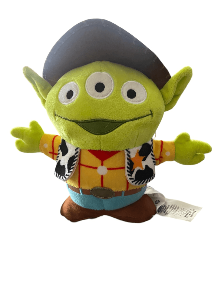 Disney Store Pixar Toy Story Remix Alien Sheriff Woody Plush Stuffed ...
