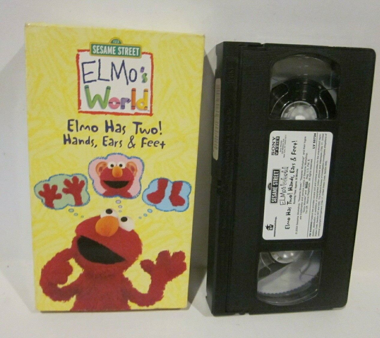SESAME STREET ELMO'S WORLD Elmo Has Two Hands Ears & Feet VHS MOVIE ... SESAME STREET ELMO'S WORLD Elmo Has Two Hands Ears & Feet VHS MOVIE ...