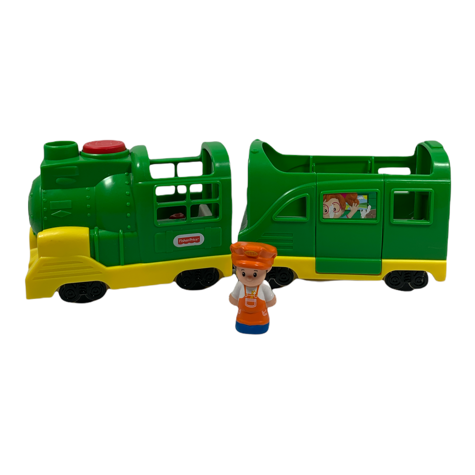 Fisher Price Little People Friendly Passengers Train With Sounds ...