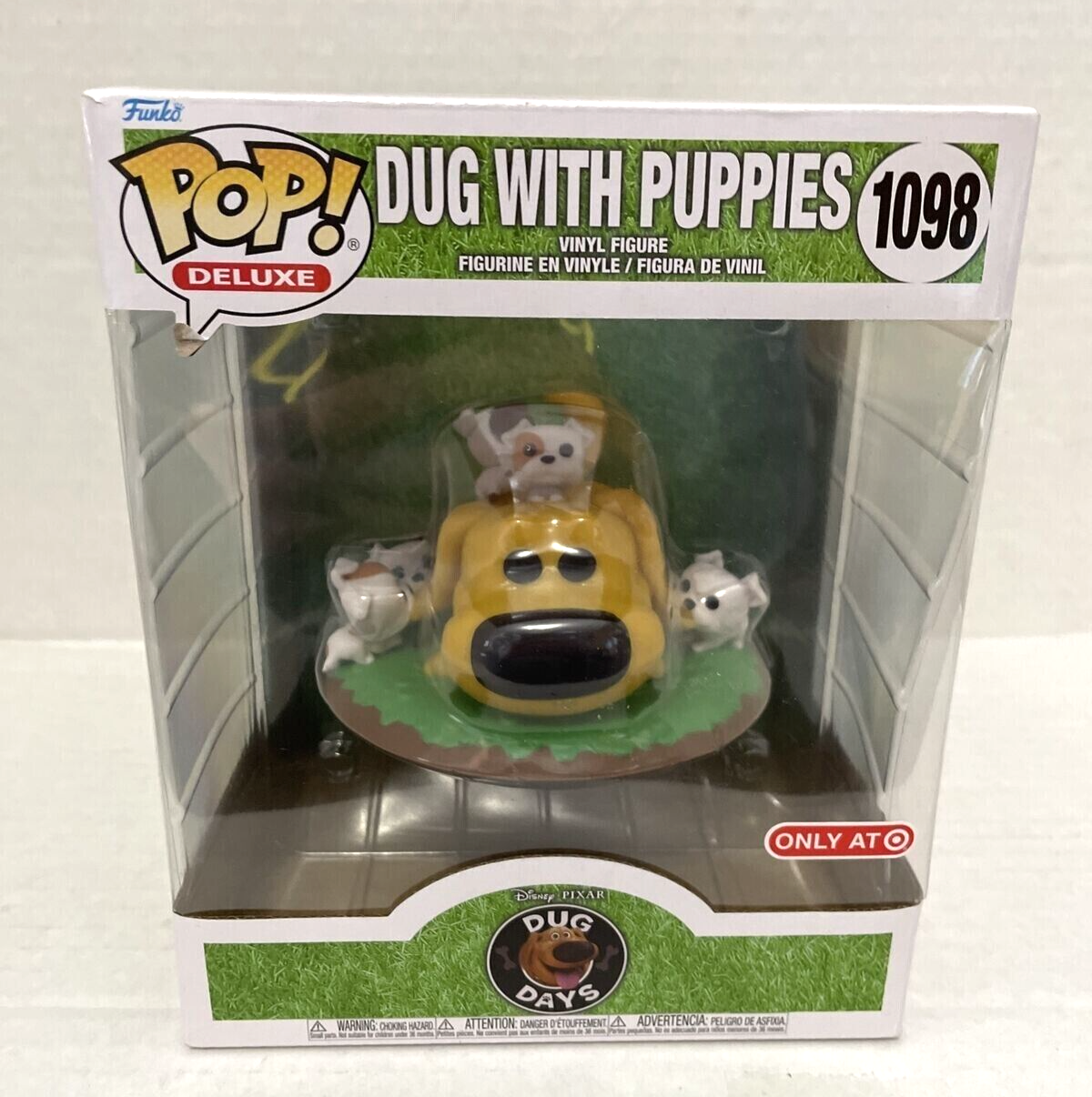 Pop! Deluxe Dug with Puppies Vinyl Figure #1098 Target Exclusive ...