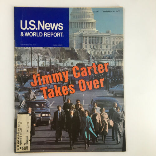 US News & World Report Magazine January 31 1977 Jimmy Carter Takes Over ...