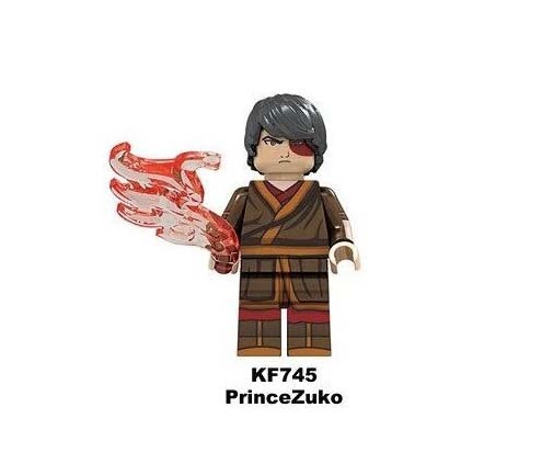 Prince Zuko Avatar The Last Airbender Cartoon Minifigure Packs - LEGO ...