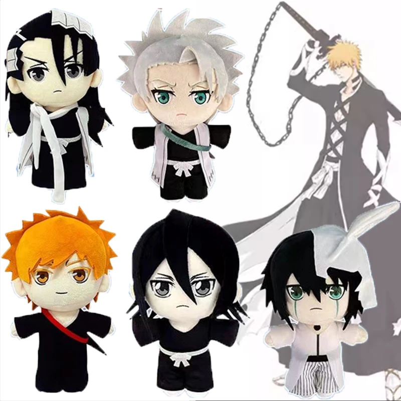 Anime BLEACH Plush Toys Kurosaki Ichigo Kuchiki Rukia Kuchiki Byakuya ...