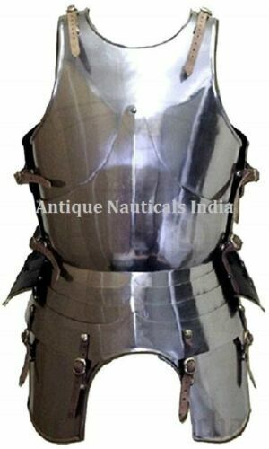 Medieval 15th Century18Ga armor Italian Breastplate Half armor Metal ...