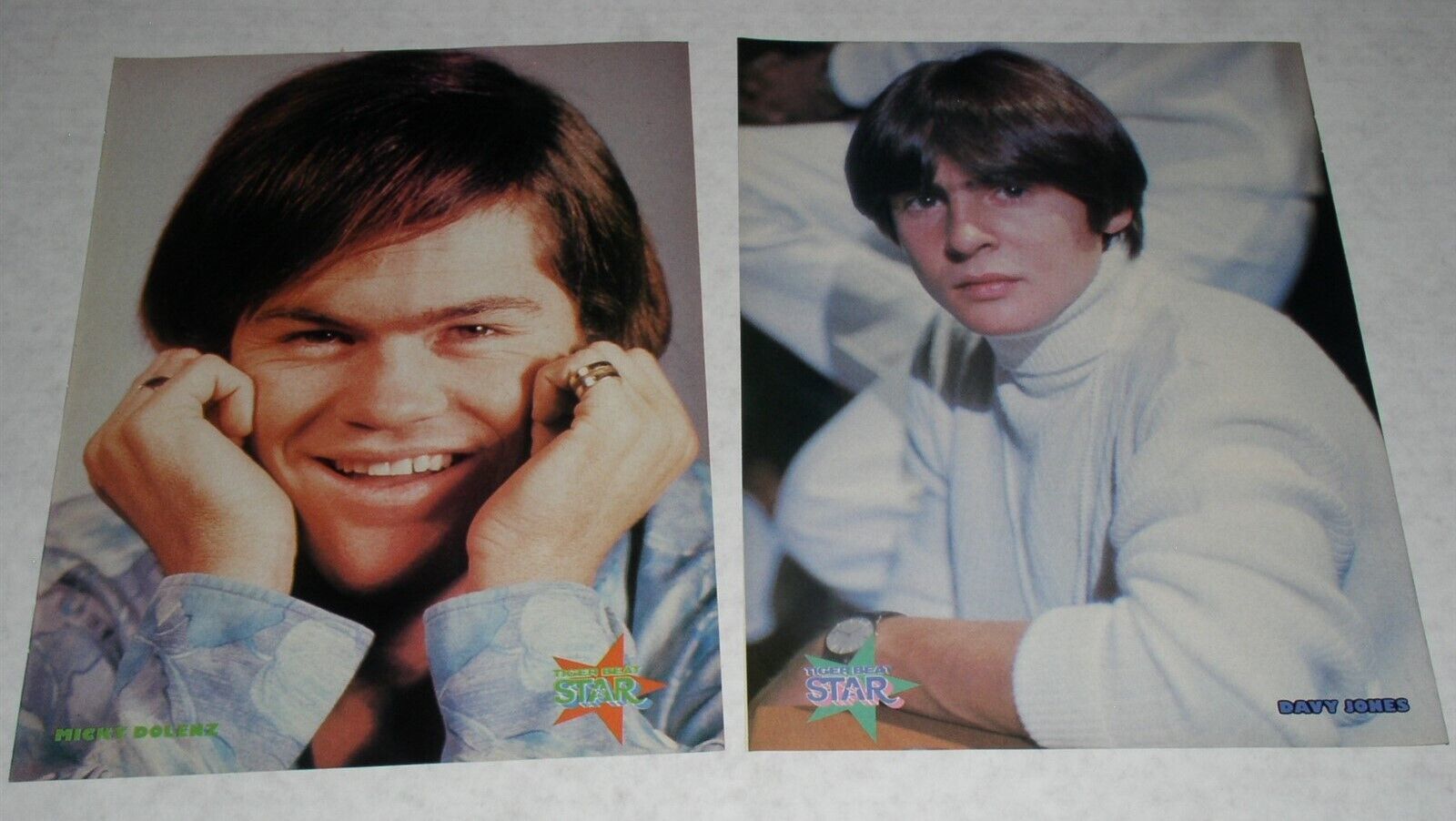 The Monkees Tiger Beat Star Magazine Photo Vintage Oct. 1987 Brian ...