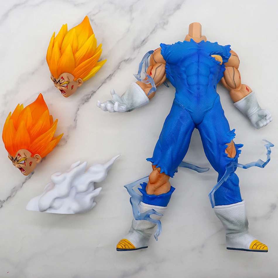 Anime Dragon Ball Z GK Vegeta Figure Self-destruct Majin Vegeta ...
