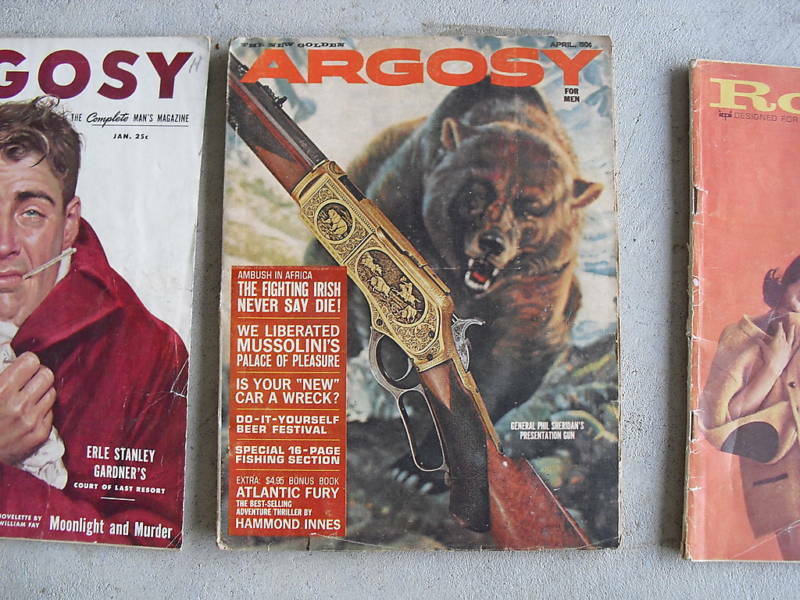 Vintage April 1963 ARGOSY Mens Magazine LOOK - Magazines