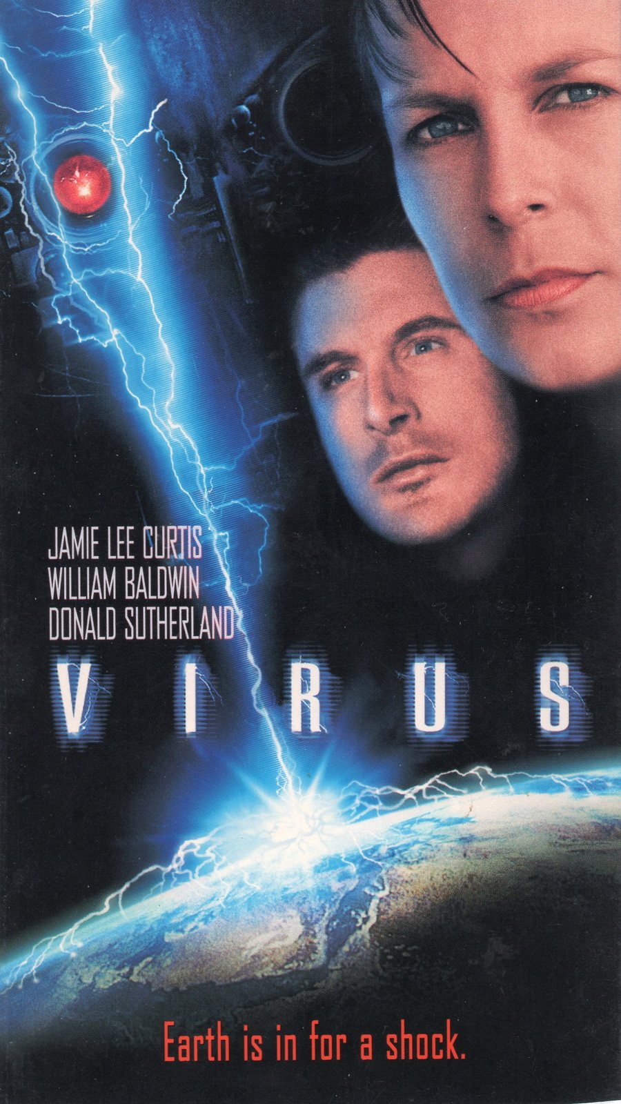 VIRUS (vhs) Jamie Lee Curtis, ocean faring ghost ship has a ghost in ...