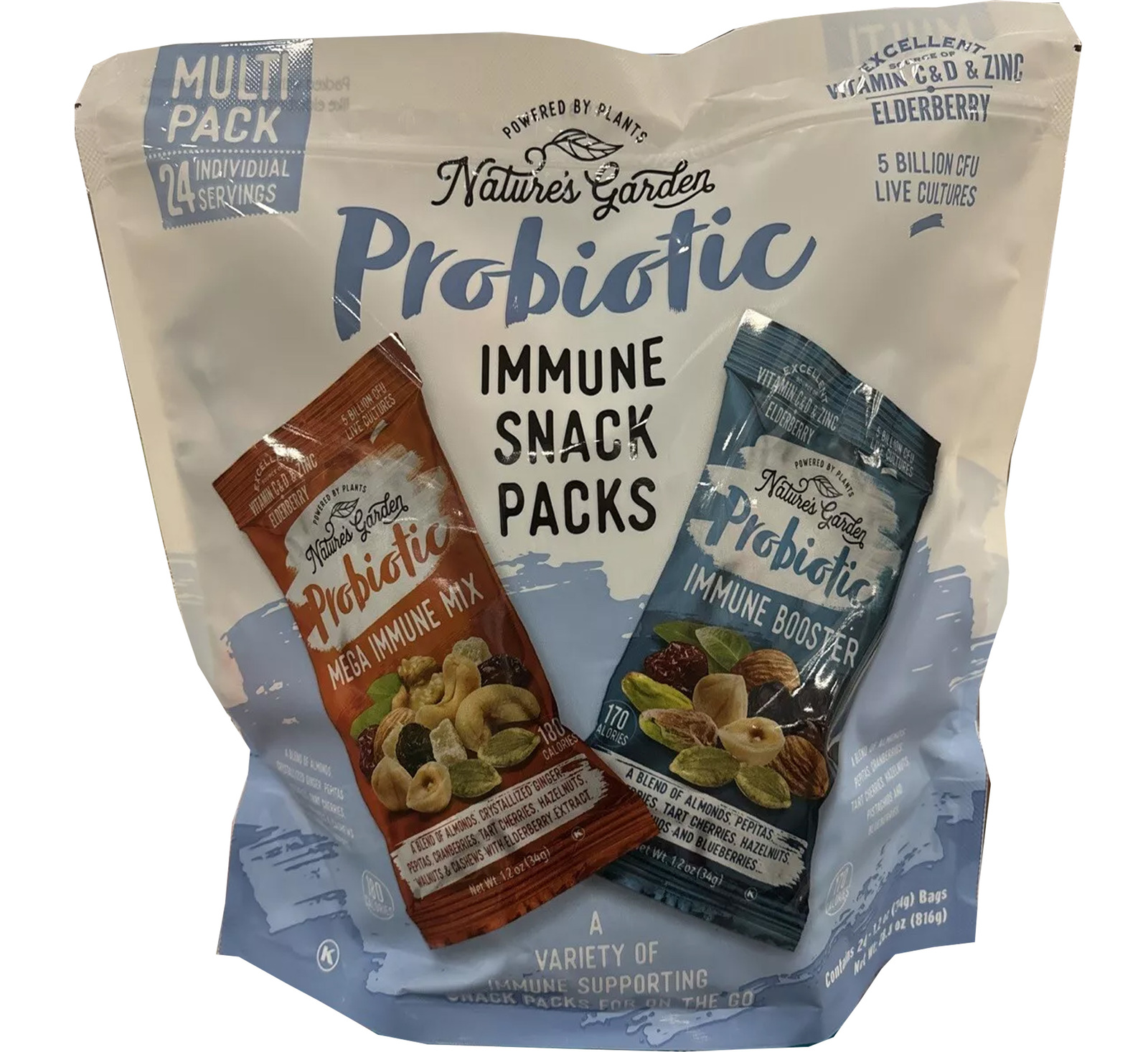 Probiotic Immune Snack Packs - 28.8 oz. - Vitamins & Minerals