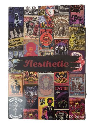 50PCS Vintage Rock Wall Collage Kit Aesthetic Room Décor Retro Music ...