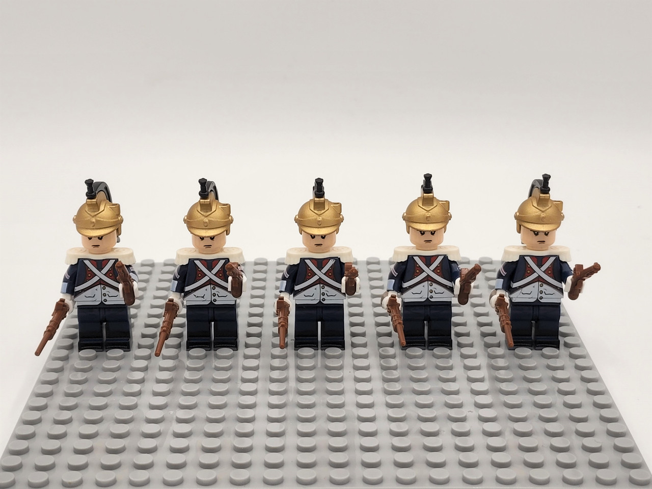 5Pcs Dutch Dragoons Cavalry The Dutch Army Napoleonic Wars Minifigures ...