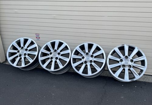 09 LEXUS LX570 20" ALLOY 10 SPOKE Factory Stock Wheels Rims Silver Set ...