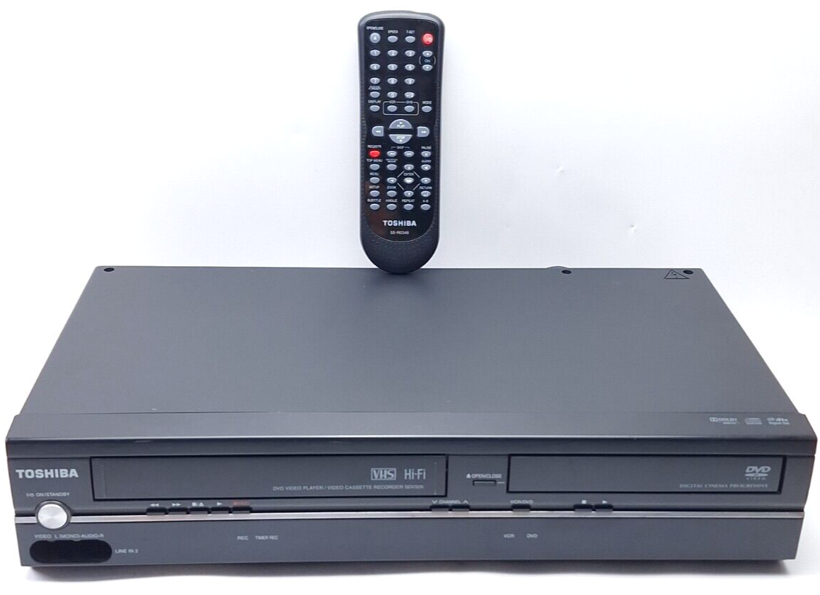 Toshiba SD-V32K DVD/VCR Combo Unit VHS Video Cassette Recorder w/Remote - DVD & Blu-ray Players