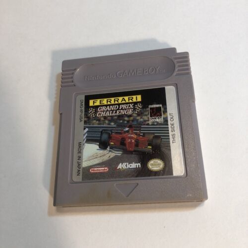 Nintendo Game Boy Ferrari Grand Prix Challenge Official - Video Games
