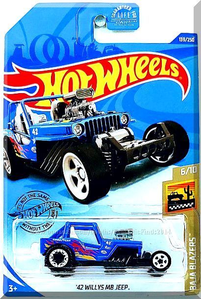 Hot Wheels - '42 Willys MB Jeep: Baja Blazers #6/10 - #139/250 (2020 ...