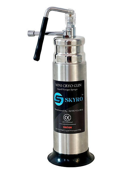 500ml Liquid Nitrogen Freeze Sprayer Mini Cryo Gun Cryogenic Spray ...