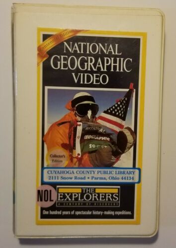 The Explorers A Century of Discovery VHS 1988 National Geogrpahic - VHS ...