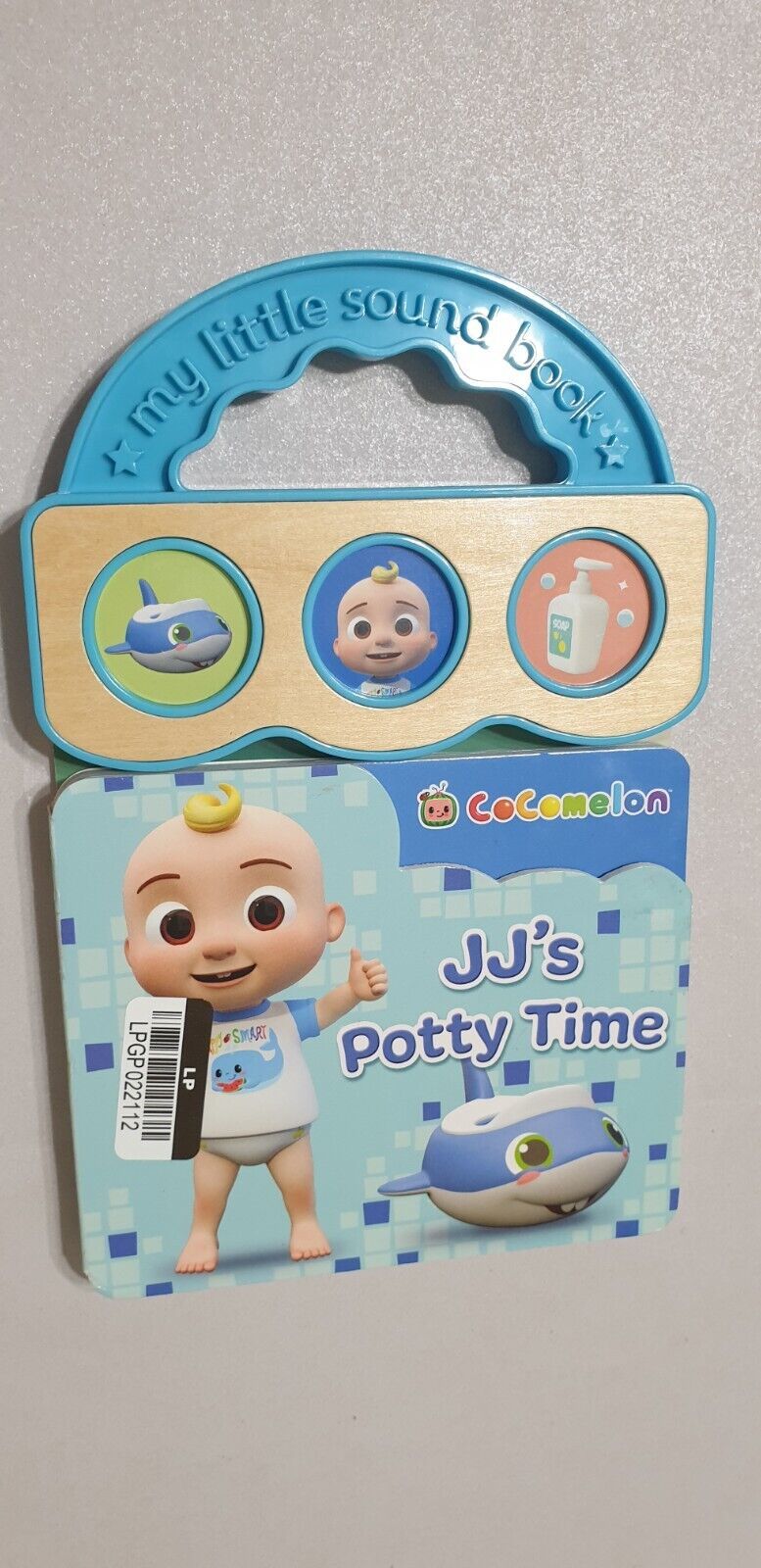 CoComelon JJ's Potty Time: My Little Sound Book 3-Button Flushing ...