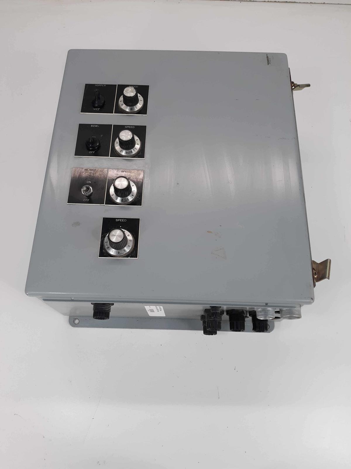 Vibromatic H003 3G-2R Vibratory Feeder Bowl Inline Hopper Controller ...