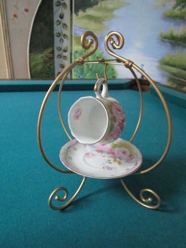 Kpm Krister Germany Coffee Cup And Saucer With Stand Orig[95h] - Cup ...