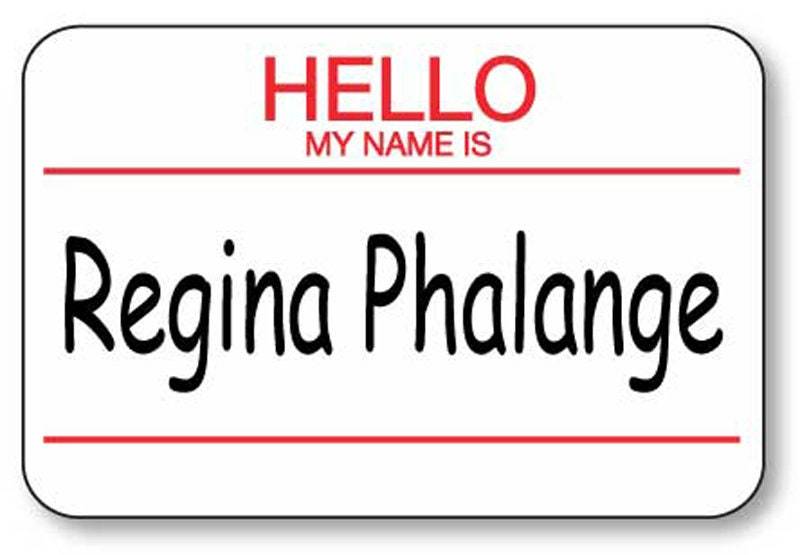 REGINA PHALANGE "Phoebe" from FRIENDS tv series pin Fastener Name ...