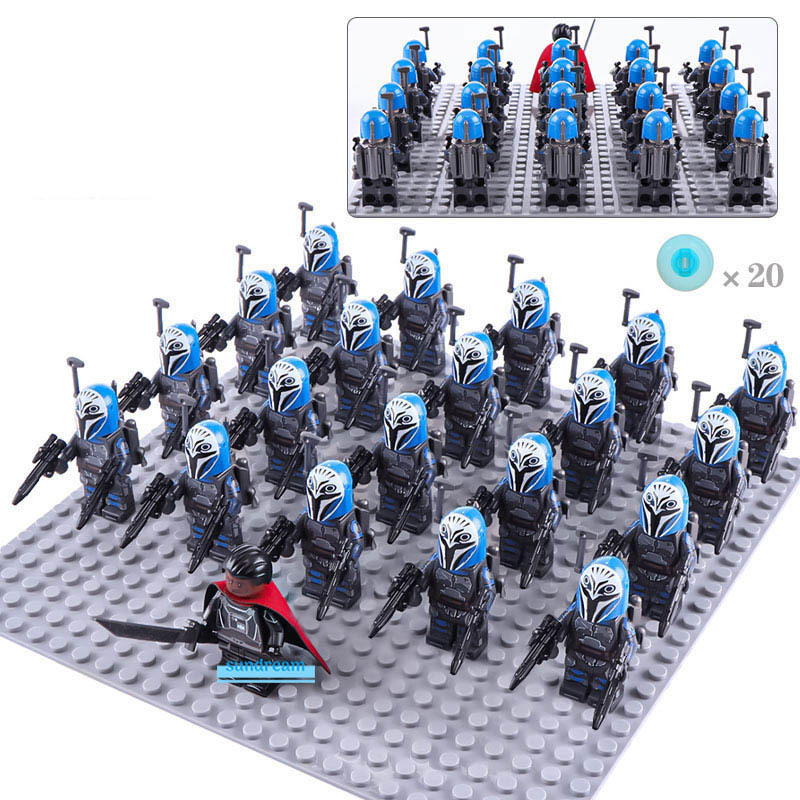 Star Wars Mandalorian Bo-Katan Kryse Army Lego Moc Minifigures Toys Set ...